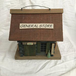 Vintage | Accents | Vtg General Store Birdhouse | Poshmark